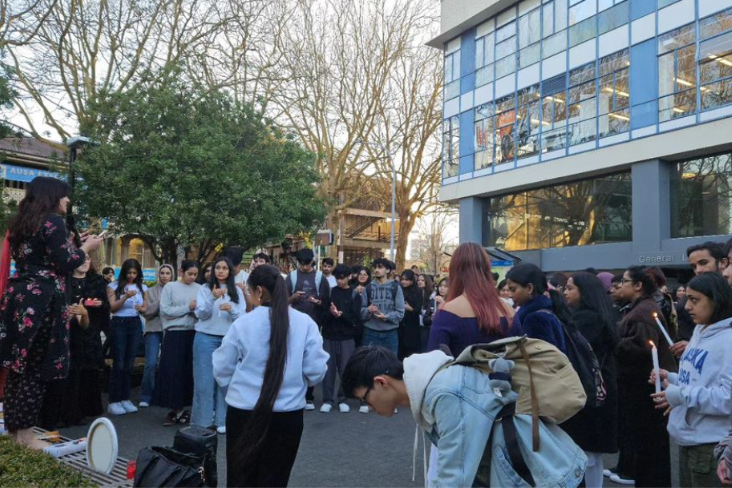 Candlelight vigil held for Dr Moumita Debnath at University of Auckland ...